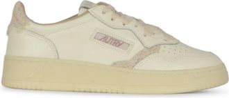 Autry Femme, Chaussures, Beige, Taille: 38 EU Medalist Low Mj01
