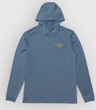 Salty Crew Overnight Hood Sunshirt Longsleeve Lycra pilot