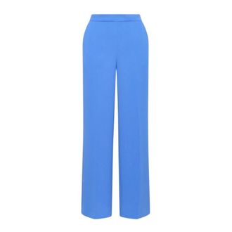 Maliparmi Maliparmi, Femme, Pantalons, Bleu, Taille: 36 FR Sable Wide Pantalons