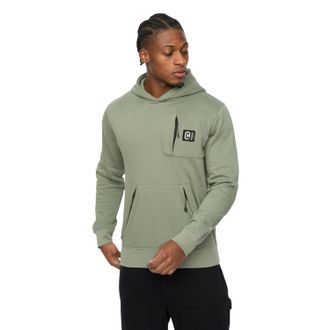 Crosshatch Portville Kapuzenpullover f&uuml;r Herren (Oliv)