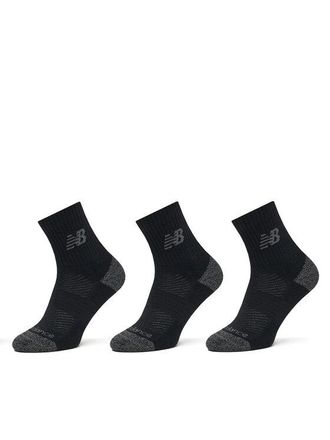 New Balance Lange Socken Active Cushion Quarter Socks LAS35204BK Schwarz