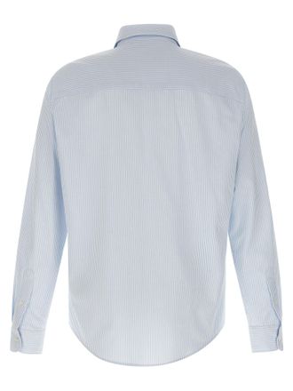 Ami Mens Blue Cotton Blouse