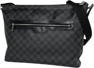 Louis Vuitton Pre-owned Sac bandouli&egrave;re Damier Graphite - Homme - Pre-owned - Gris - Taille: ONE Size