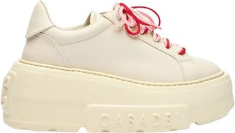 Casadei Femme, Chaussures, Beige, Taille: 36 1/2 EU Nexus Baskets