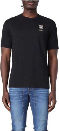 Blauer Homme, Tops, Noir, Taille: M Nypd TShirt Patch