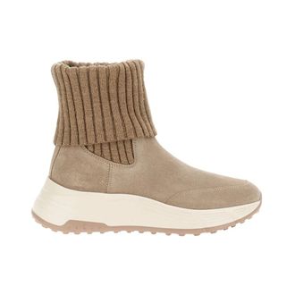 Hogan Femme, Chaussures, Beige, Taille: 37 1/2 EU Winter Bottes
