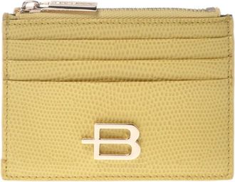 Baldinini Femme, Accessoires, Jaune, Taille: ONE Size Porte-cartes &agrave; imprim&eacute; l&eacute;zard