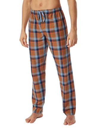 Schiesser Herren Lange Schlafhose-Webhose Organic Cotton-Mix + Relax Pyjamaunterteil, Multicolor 1_180292, 50