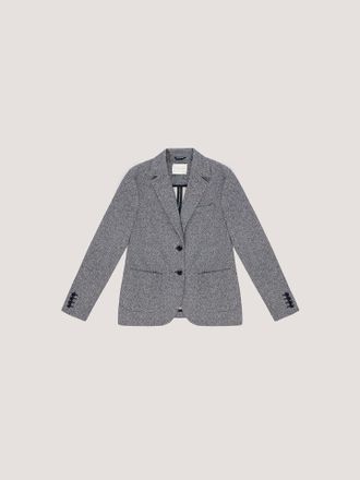 Circolo 1901 Herringbone slim fit jacket Navy / 44