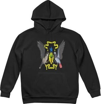 Generic Sweatshirt Sao Tom&eacute;-et-Principe Doublure Polaire Sao Tom&eacute;-et-Principe Embl&egrave;me National Lettres Graphiques Pull Col Rond Manches Longues Coupe Ample Sw