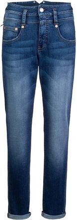 Herrlicher Damen Pitch Mom Denim Powerstretch Jeans, Blue Desire L30, W24/L30