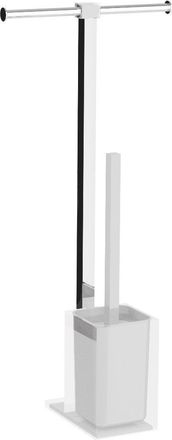 Gedy ENSEMBLE PORTE PAPIER & BALAI BLANC RAINBOW - Gedy - G-RA320200000