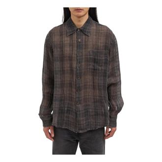 Our Legacy Above Shirt - - Shirts - Herren - Grau - L