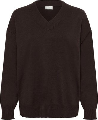 Part Two V-Ausschnitt Strickware - - Knitwear - Damen - Braun - L