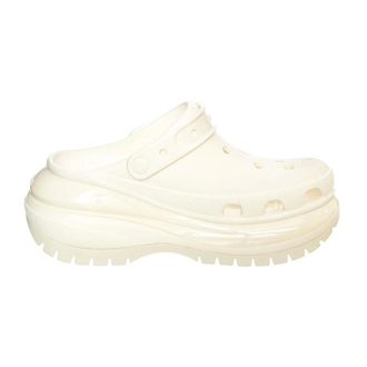 Crocs Classic Mega Crush Clog - Homme - Chaussures - Blanc - Taille: 46 EU
