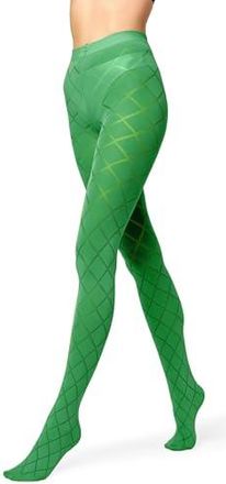 Merry Style Collant Fantaisie Opaque &agrave; Motif Lingerie Sexy Sous-v&ecirc;tements Femme MS 328 60 DEN(Erba, XL (44-48))