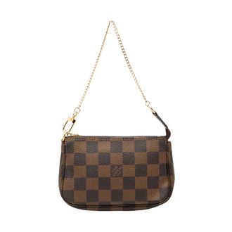 Louis Vuitton Pre-owned Chain Handle Mini Bag - - Pre-owned - Damen - Braun - ONE SIZE