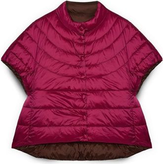 Fiorella Rubino Wendbare kurze Steppjacke - - Jackets - Damen - Rot - 7XL