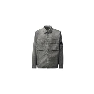 C.P. Company Technisches Overshirt - - Jackets - Herren - Grau - M
