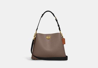 Coach Willow Schultertasche In Blockfarben