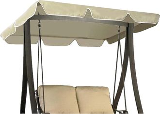 Generic Hollywoodschaukel Dachbezug - Strapazierfähig Dach for Hollywoodschaukel - Wetterbeständig Sonnendach for Gartenschaukel - Dach for Hängebank Schaukel
