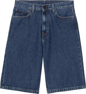Carhartt Work in Progress Homme, Shorts, Bleu, Taille: W34 Langdon Short