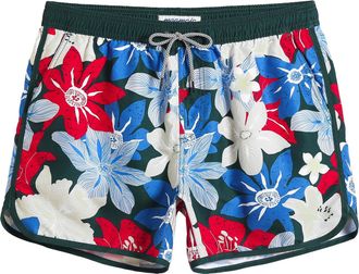 Maamgic Herren Badeshorts Vintage Retro Boardshorts Schnelltrocknend Kurz Badehose Schwimmhose mit Mesh-Futter und Verstellbarem Tunnelzug (X-Large(Waist:35-3