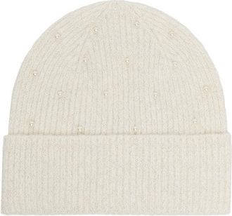 Nine West M&uuml;tze CEO-NW-W3-001-AW25 Wei&szlig;