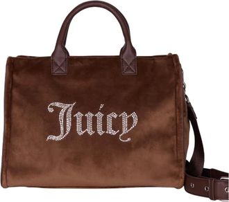 Juicy Couture Femme, Sacs, Brun, Taille: ONE Size Iris Velvet Handbag