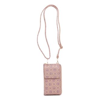 Carlo Colucci Handy-Geldb&ouml;rse mit Logoprint - - Bags - Damen - Rosa - ONE SIZE