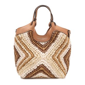 Gianni Chiarini Femme, Sacs, Multicolore, Taille: ONE Size Dua Borsa Tessuto