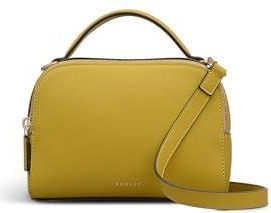 Radley London London Elm Avenue Petit sac &agrave; bandouli&egrave;re zipp&eacute; en cuir pour femme, ocre, S