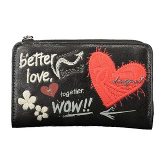 Desigual Wow Emma Wallet - - Accessories - Damen - Schwarzk - ONE SIZE