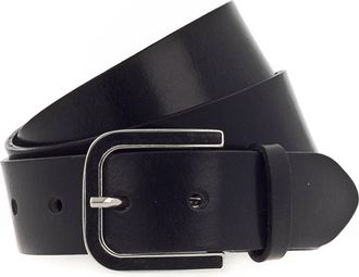 Vanzetti 35mm Leather Belt W90 Black