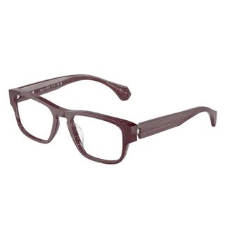 Alain Mikli Eckige Acetat-Sonnenbrille - - Accessories - Herren - Rot - 52 MM