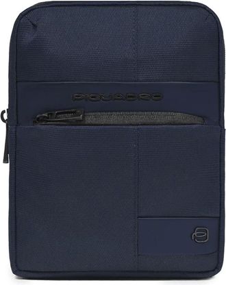 Piquadro Homme, Sacs, Bleu, Taille: ONE Size Sac bandouli&egrave;re pour iPad avec protection Rfid et poche pour Piquadro Smart Tracker