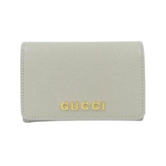 Gucci Porte-cartes daffaires Pre-owned - Femme - Pre-owned - Gris - Taille: ONE Size
