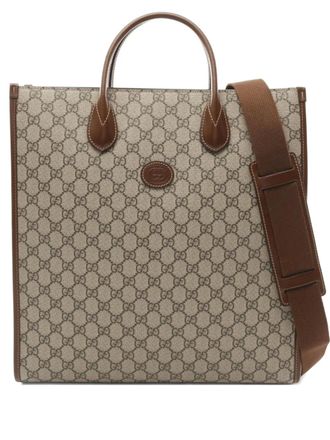 Gucci sac cabas à motif monogrammé GG (années 2010) - Tons neutres