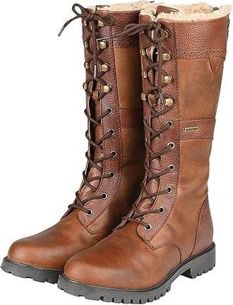 Dublin Womens Yukon Boots 1022486 - Brown Footwear Size - UK 5