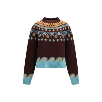 Alanui Aries Sweater - Bordeaux
