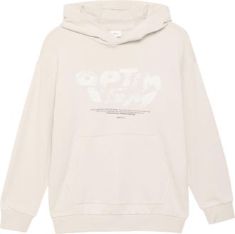 s.Oliver Oversized Hoodie mit Frontprint wollwei&szlig; 140