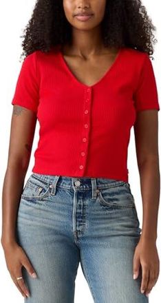 Levi's Femme T-Shirt Muse True Red Reds S