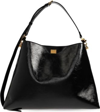 Dolce & Gabbana Femme, Sacs, Noir, Taille: ONE Size Vittoria Large Bag