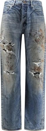 Rick Owens Homme, Jeans, Bleu, Taille: W30 Jeans droits