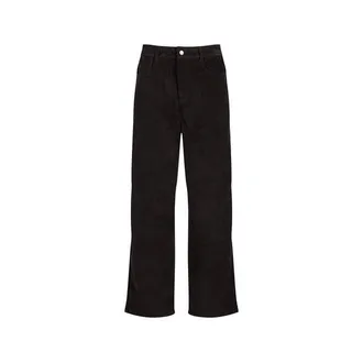Saison 1865 Pantalon droit Harmi en velours de coton