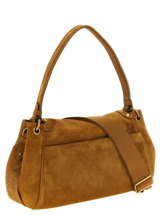 Isabel Marant Suede Shoulder Bag - Cognac
