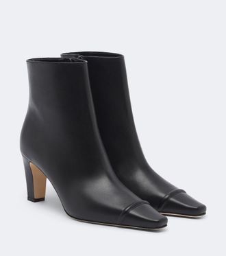 Manolo Blahnik Bottines Vivecal en cuir