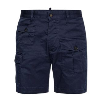 Dsquared2 Homme, Shorts, Bleu, Taille: 2XL Cargo Shorts