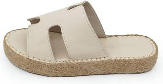 Bonateks Damen Frrbtrlky100262 Wedge Sandal, beige, 37 EU