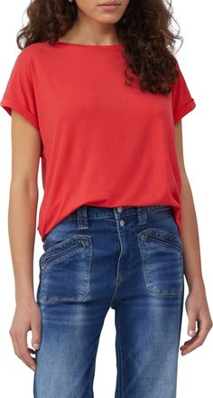 QS by s.Oliver Loose-Fit-Shirt im Lyocellmix